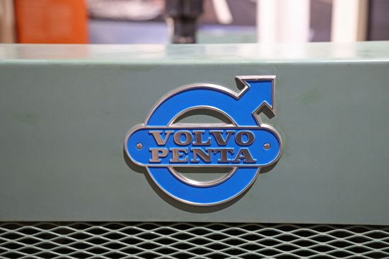 Volvo Penta Sign Volvo Museum Gothenburg Editorial Stock Photo - Stock ...