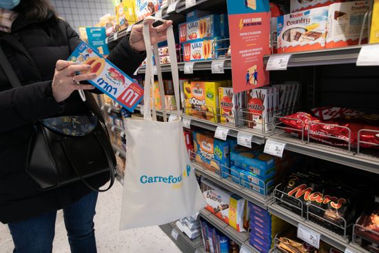 Carrefour Opens First Connected Store Carrefour Editorial Stock Photo ...