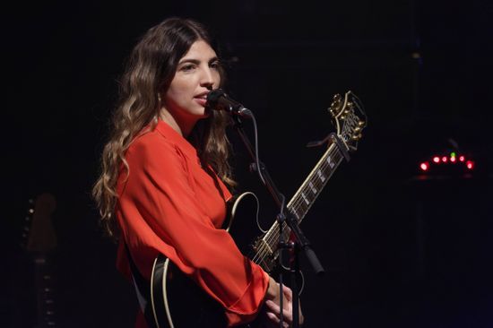 French Singer Clou Anneclaire Ducoudray Concert Editorial Stock Photo ...