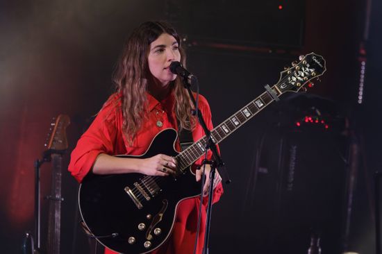 French Singer Clou Anneclaire Ducoudray Concert Editorial Stock Photo ...