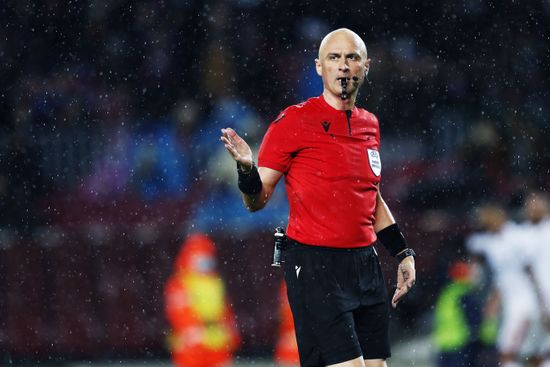 Sergei Karasev Referee Football Soccer Uefa Editorial Stock Photo ...