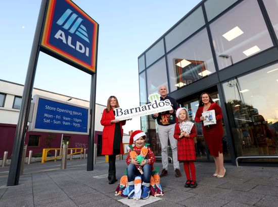 Pictured Launch Aldis Christmas Charity Initiatives Editorial Stock ...