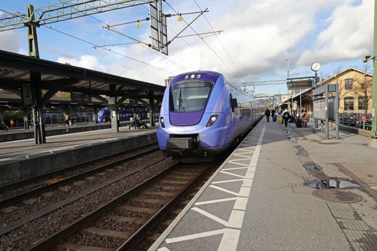 Lund Central Station Called Lund C Editorial Stock Photo - Stock Image ...