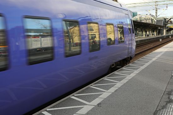 Lund Central Station Called Lund C Editorial Stock Photo - Stock Image ...