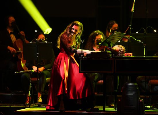 Anna Lackaff Mannheim Steamroller Performs Editorial Stock Photo ...