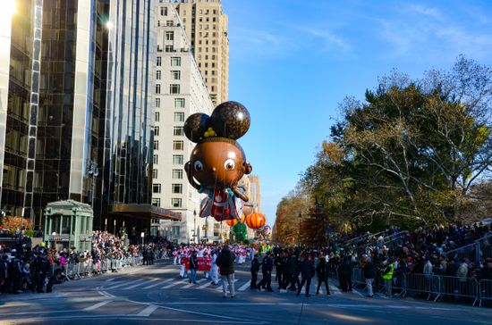 Balloons Different Characters Seen Floating Over Editorial Stock Photo ...