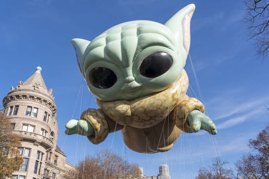 Grogu Balloon Moves Through During 95th Editorial Stock Photo - Stock ...