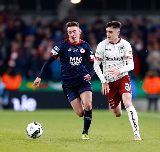 Darragh Burns St Patricks Athletic Dawson Editorial Stock Photo - Stock ...
