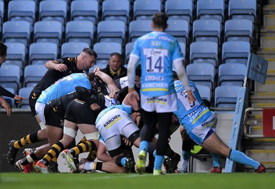 Wasps Score Their First Try Editorial Stock Photo - Stock Image ...
