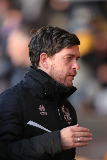 Darrell Clarke Manager Port Vale Ahead Editorial Stock Photo - Stock ...