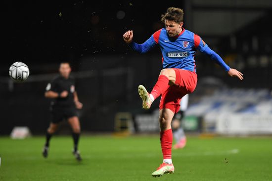 Callum Reynolds Dagenham Amp Redbridge Action Editorial Stock Photo ...