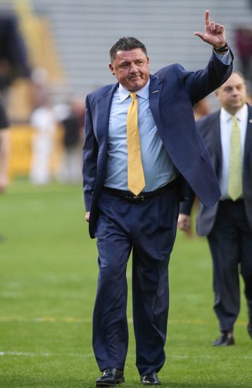 Lsu Head Coach Ed Orgeron Walks Editorial Stock Photo - Stock Image ...