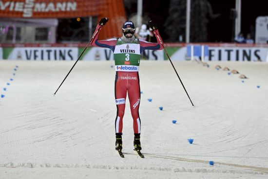Winner Jarl Magnus Riiber Norway During Editorial Stock Photo - Stock ...
