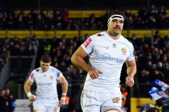 Sam Skinner Rest Exeter Chiefs Team Editorial Stock Photo - Stock Image ...