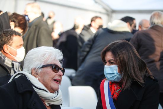 Paris Mayor Anne Hidalgo R French Editorial Stock Photo - Stock Image ...