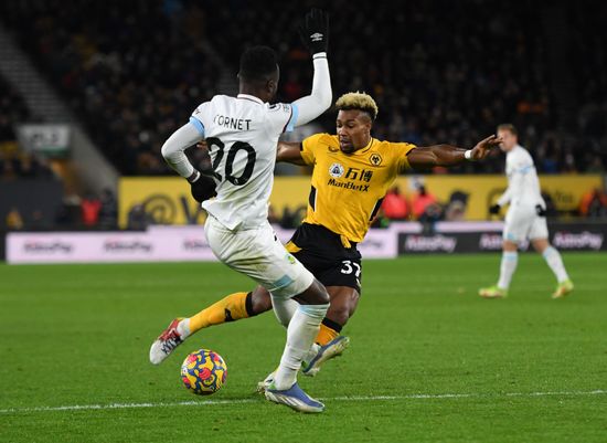 Adama Wolverhampton Wanderers Has Shot Editorial Stock Photo - Stock ...