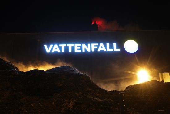 Vattenfalls Chp Plant Motala Sweden Which Editorial Stock Photo - Stock ...
