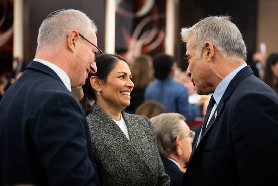 Exclusive Stuart Polak Cbe Priti Patel Editorial Stock Photo - Stock ...