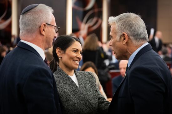Exclusive Stuart Polak Cbe Priti Patel Editorial Stock Photo - Stock ...