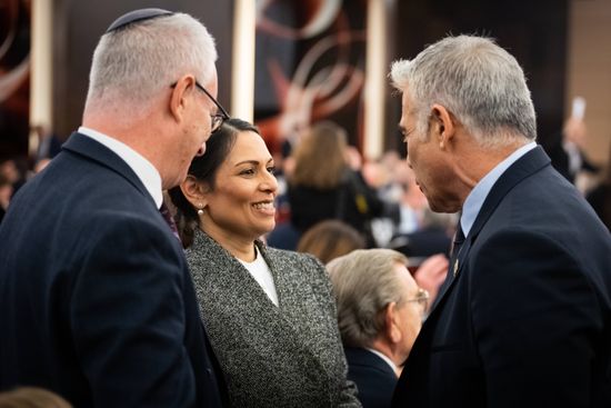 Exclusive Stuart Polak Cbe Priti Patel Editorial Stock Photo - Stock ...