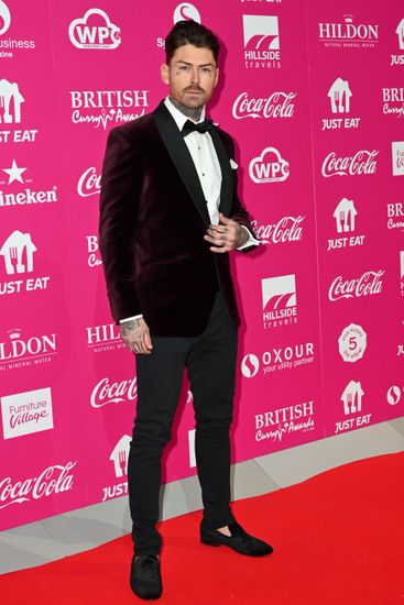 Robbie Mcmahon Attends British Curry Awards Editorial Stock Photo ...