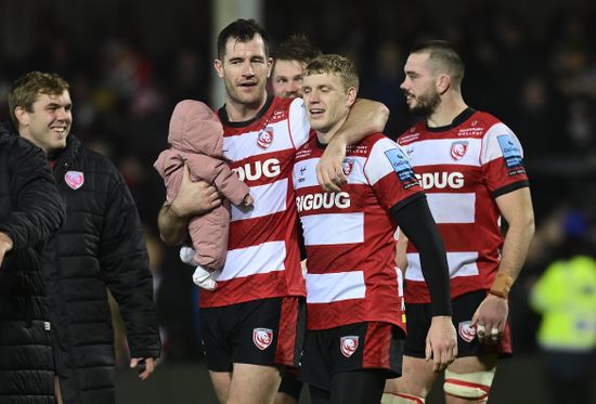 Mark Atkinson Gloucester Rugby Celebrates After Editorial Stock Photo ...