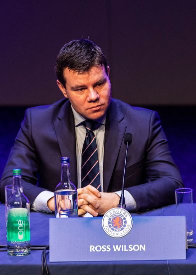 Ross Wilson Rangers Annual General Meeting Editorial Stock Photo ...