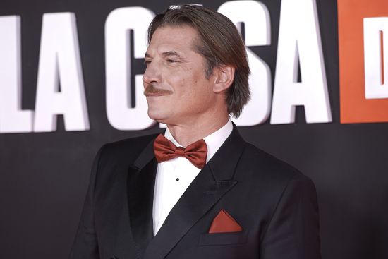 Luca Peros Attends Netflix La Casa Editorial Stock Photo - Stock Image ...