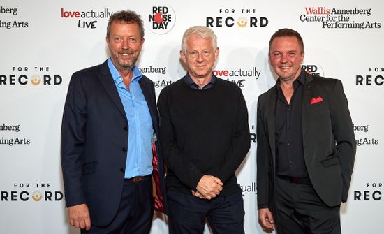Paul Crewes Richard Curtis Shane Scheel Editorial Stock Photo - Stock ...
