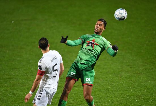 Eupens Jordi Amat Essevees Zinho Gano Editorial Stock Photo - Stock ...