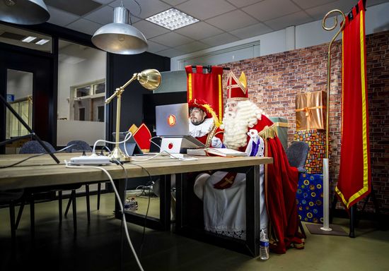 Sinterklaas R Legendary Figure Based On Editorial Stock Photo - Stock ...