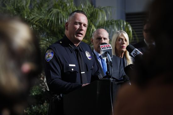 Beverly Hills Police Chief Mark G Editorial Stock Photo - Stock Image ...