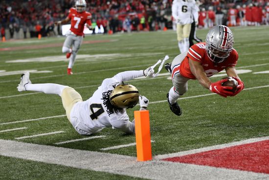 Ohio State Buckeyes Chris Olave 2 Editorial Stock Photo - Stock Image ...