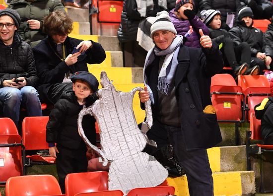 Gateshead Fans Editorial Stock Photo - Stock Image | Shutterstock