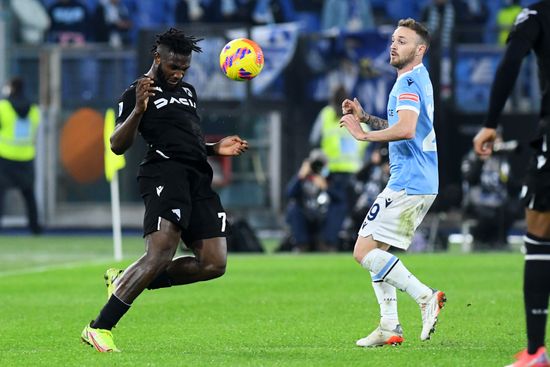 Isaac Success Udinese Manuel Lazzari Ss Editorial Stock Photo - Stock ...