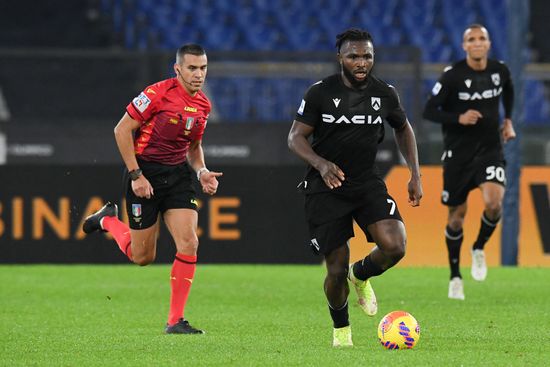Isaac Success Udinese Stadio Olimpico Rome Editorial Stock Photo ...