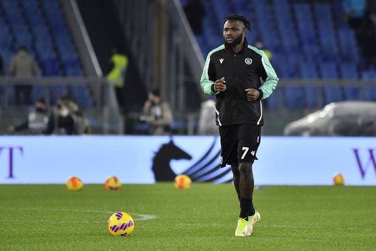 Isaac Success Udinese Calcio Editorial Stock Photo - Stock Image ...