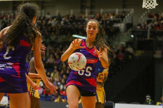 Emma Barrie Scottish Thistles Netball Team Editorial Stock Photo ...