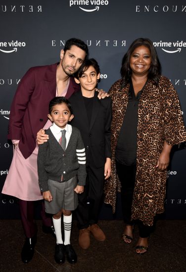 Riz Ahmed Left Aditya Geddada Lucianriver Editorial Stock Photo - Stock ...