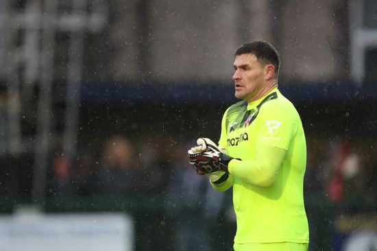 Morecambe Fc Goalkeeper Kyle Letheren Editorial Stock Photo - Stock ...