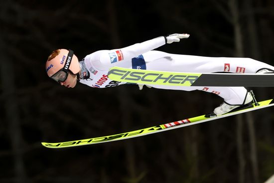 Stefan Kraft Austria Action During Qualification Editorial Stock Photo ...