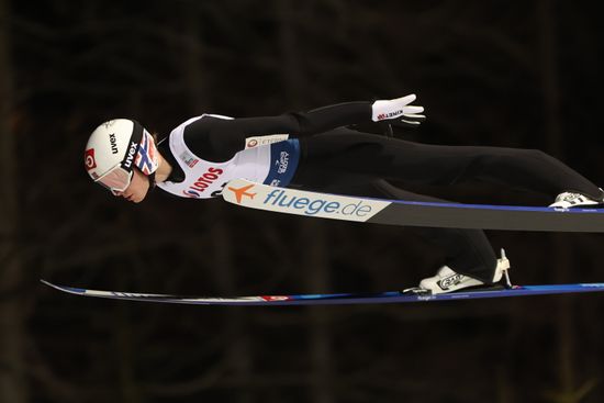 Marius Lindvik Norway Action During Qualification Editorial Stock Photo ...
