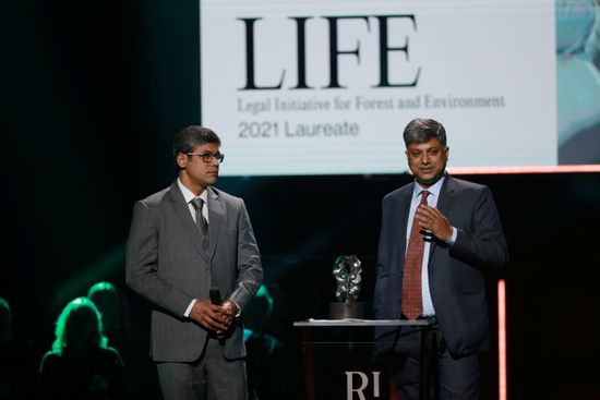 Laureates Rahul Choudhary Ritwick Dutta Legal Editorial Stock Photo ...