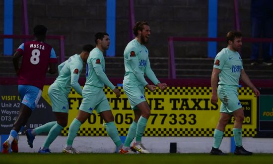 Goal Celebrations Joe Lewis Torquay United Editorial Stock Photo ...
