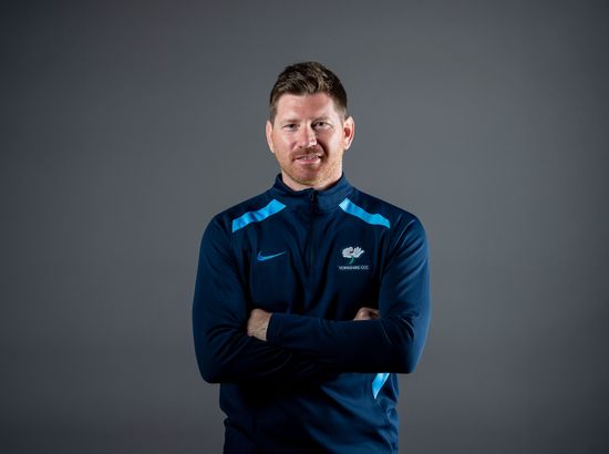 Yorkshires Bowling Coach Richard Pyrah Editorial Stock Photo - Stock ...