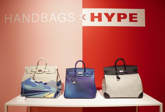 Hermes Birkin Bags On Display Christies Editorial Stock Photo - Stock ...