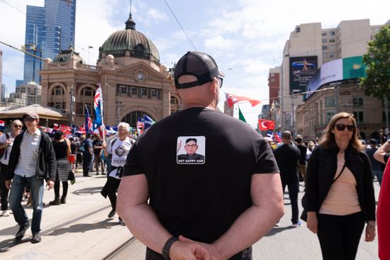 Protester Not Happy Dan Tshirt Outside Editorial Stock Photo - Stock ...
