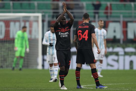Franck Kessie Ac Milan Celebrates After Editorial Stock Photo - Stock ...
