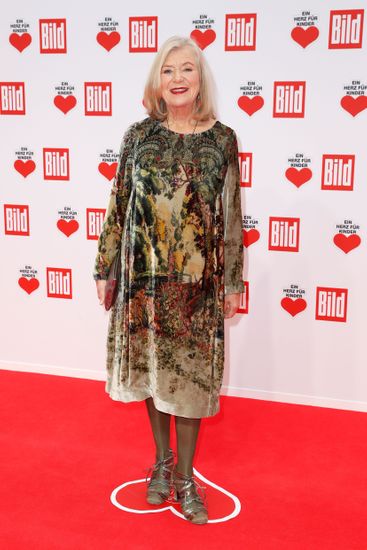 Jutta Speidel Arrives Ein Herz Fuer Editorial Stock Photo - Stock Image ...