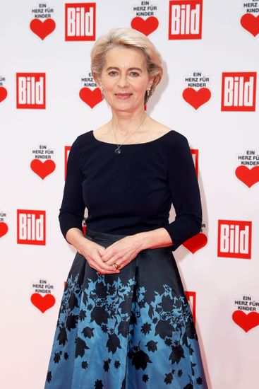 Ursula Von Der Leyen Arrives Ein Editorial Stock Photo - Stock Image ...